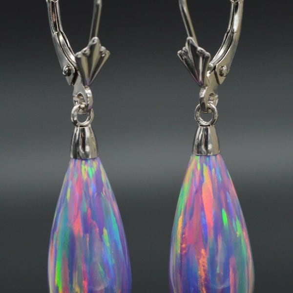 Purple Fire Opal - Etsy