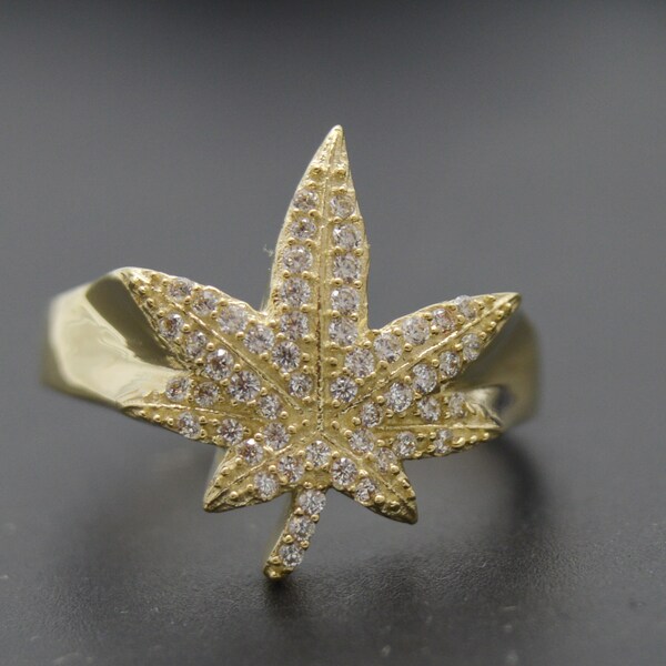 Marijuana Ring - Etsy