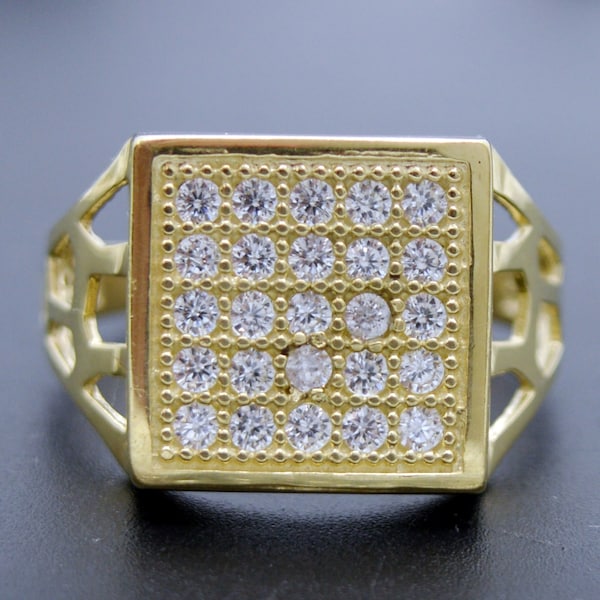 10k Gold Ring - Etsy