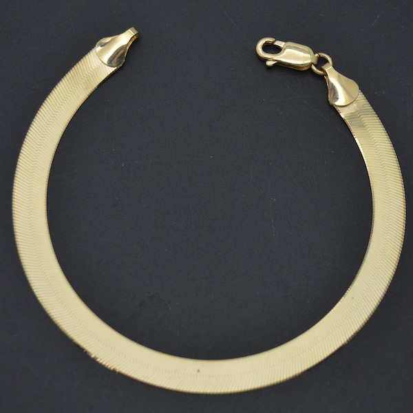10k Gold Bracelet - Etsy