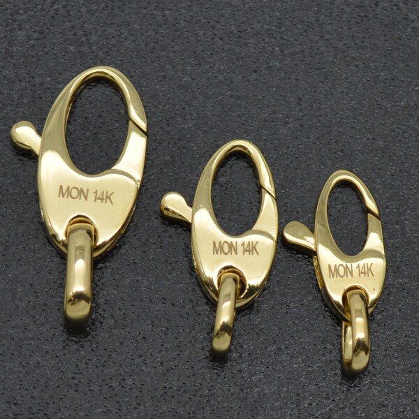 Solid Gold Clasp - Etsy