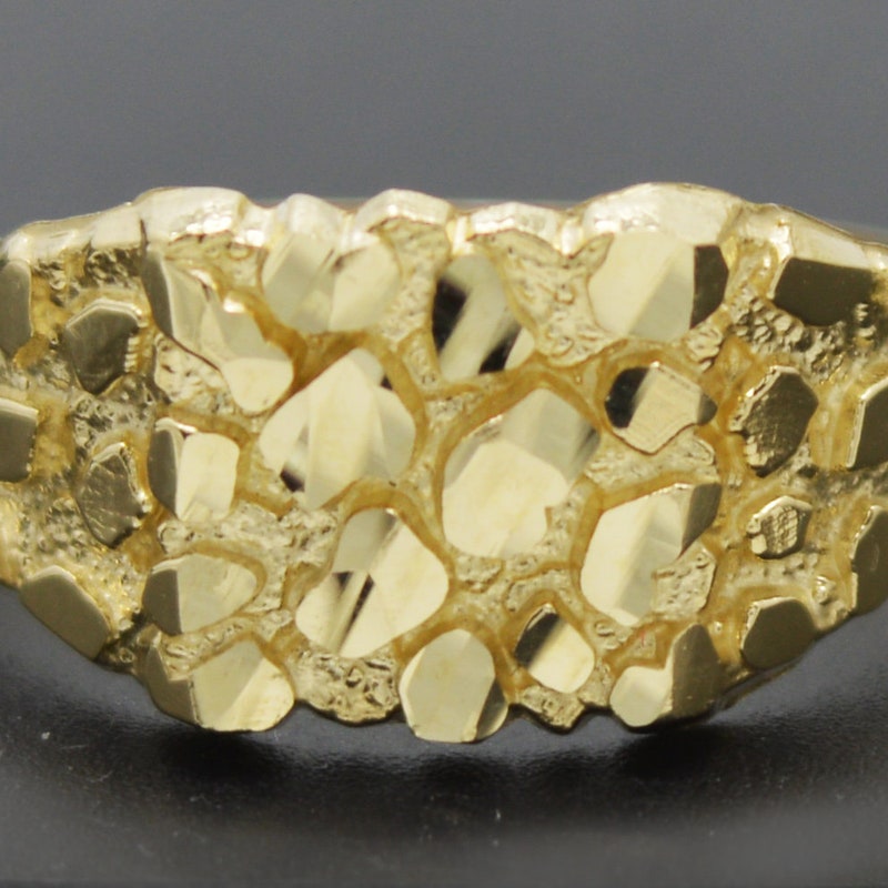 10k Gold Ring - Etsy