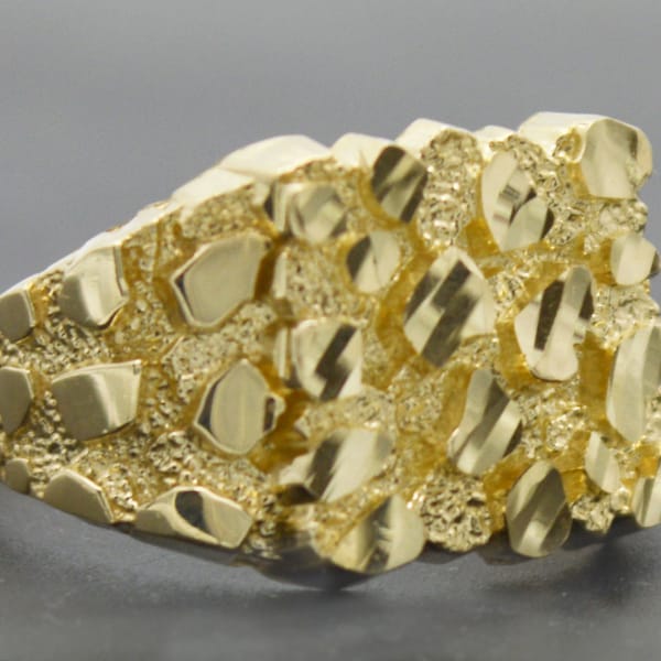 10k Gold Ring - Etsy