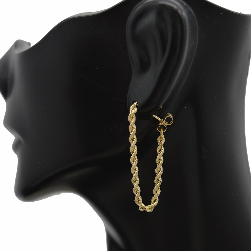 Chain Drop Earrings - Etsy