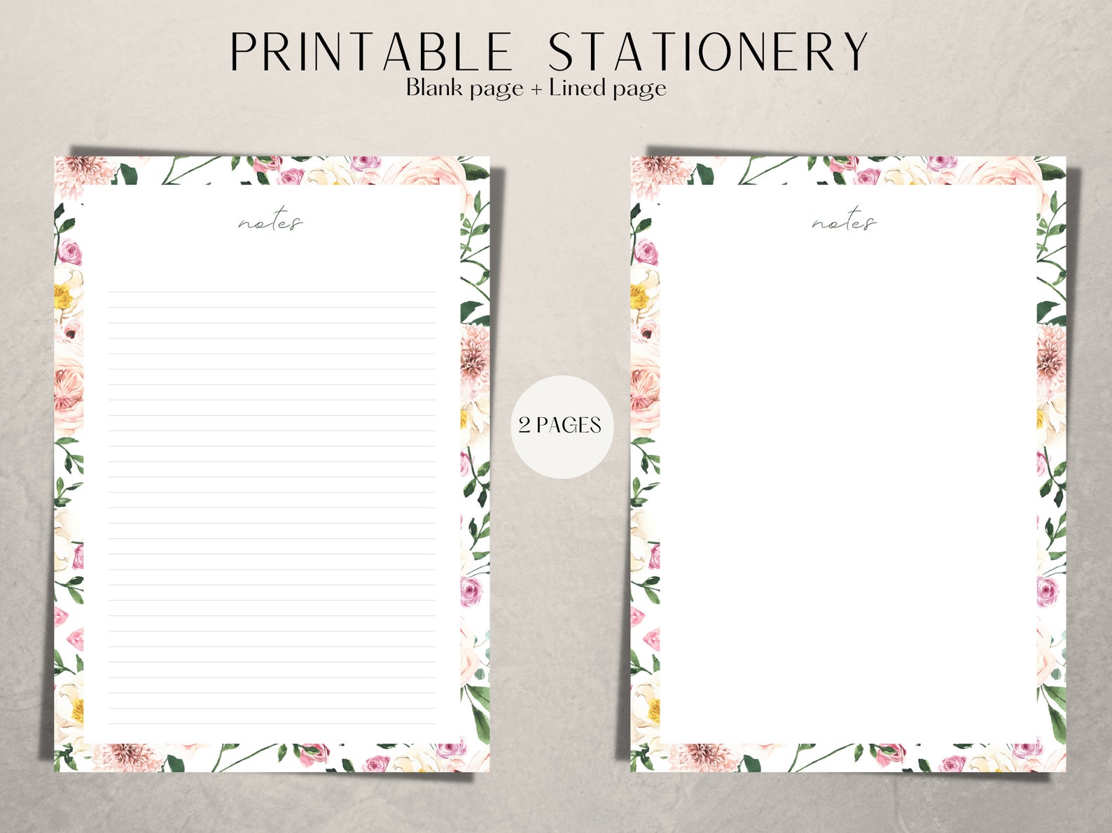 Stylish Notes. Note Pages That Can Easily Be Versatile to Suit Your ...