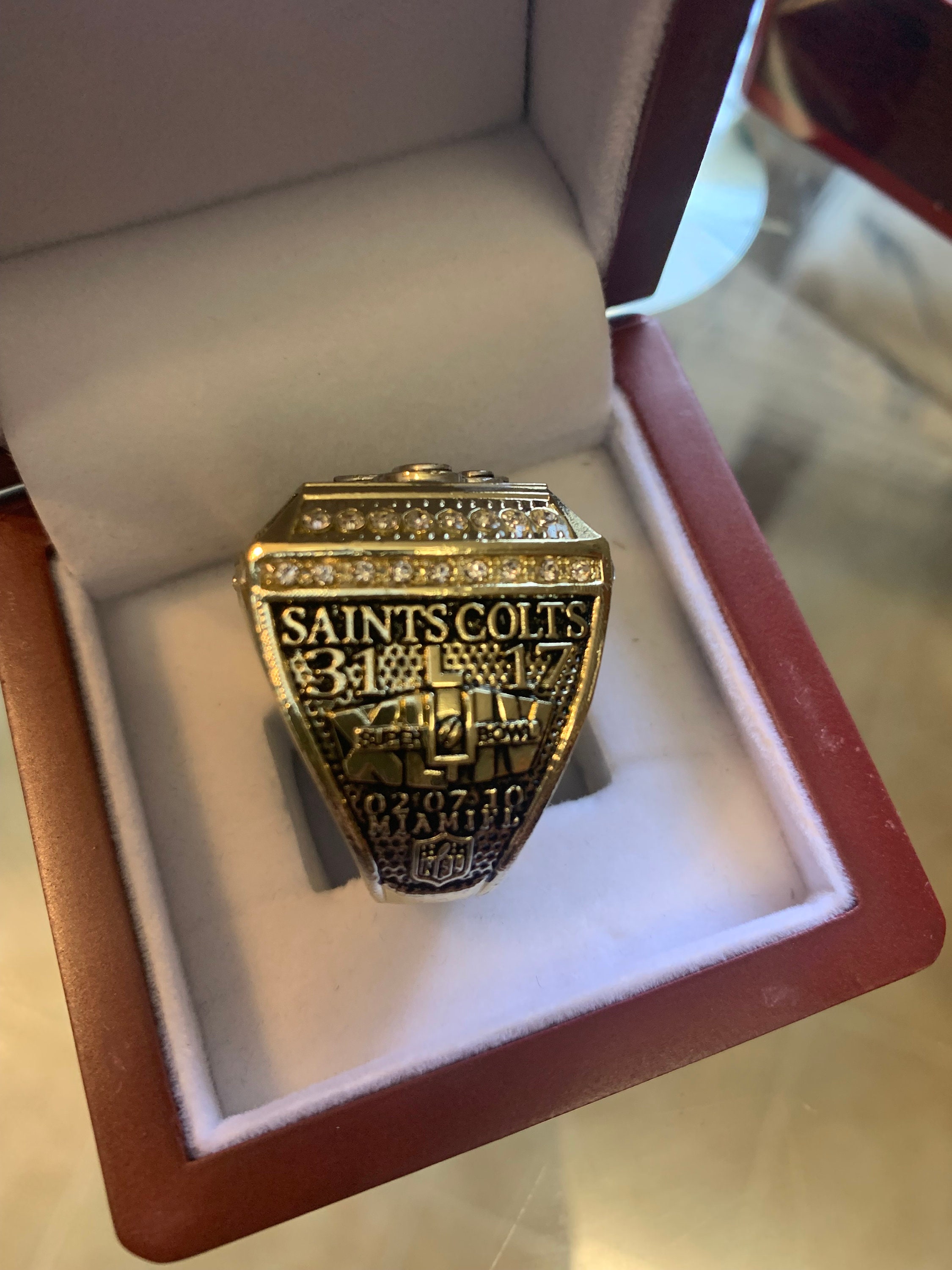 New Orleans Saints Replica Championship Rings - Etsy