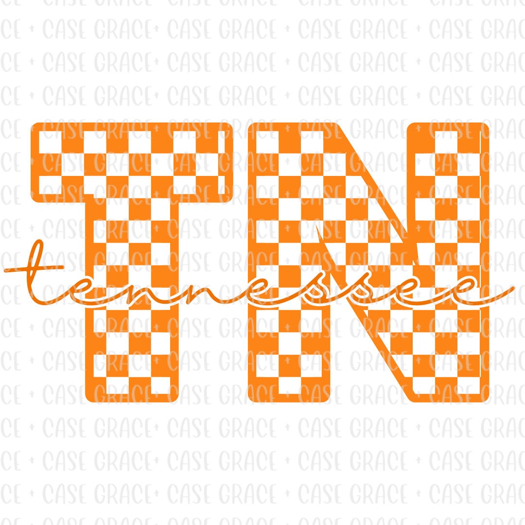 Tennessee Checker PNG - Etsy