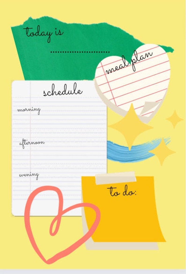 Pikachu Daily Planner - Etsy