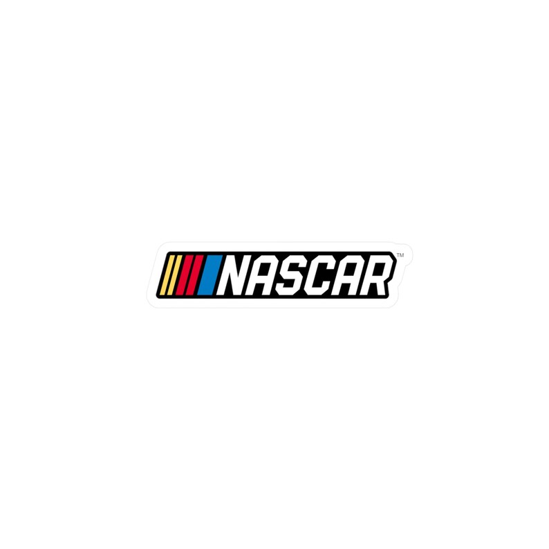 NASCAR Sticker, Race Car Enthusiast Decal, Vinyl Racing Graphic, Car ...