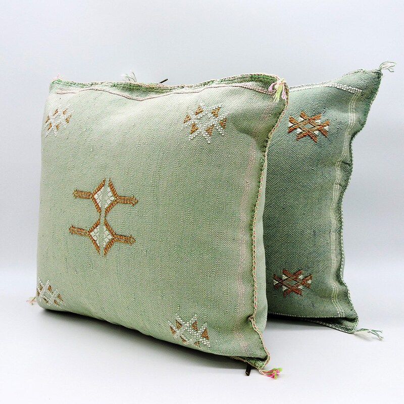 Cactus Silk Pillow - Etsy