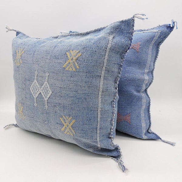 Blue Moroccan Pillow - Etsy