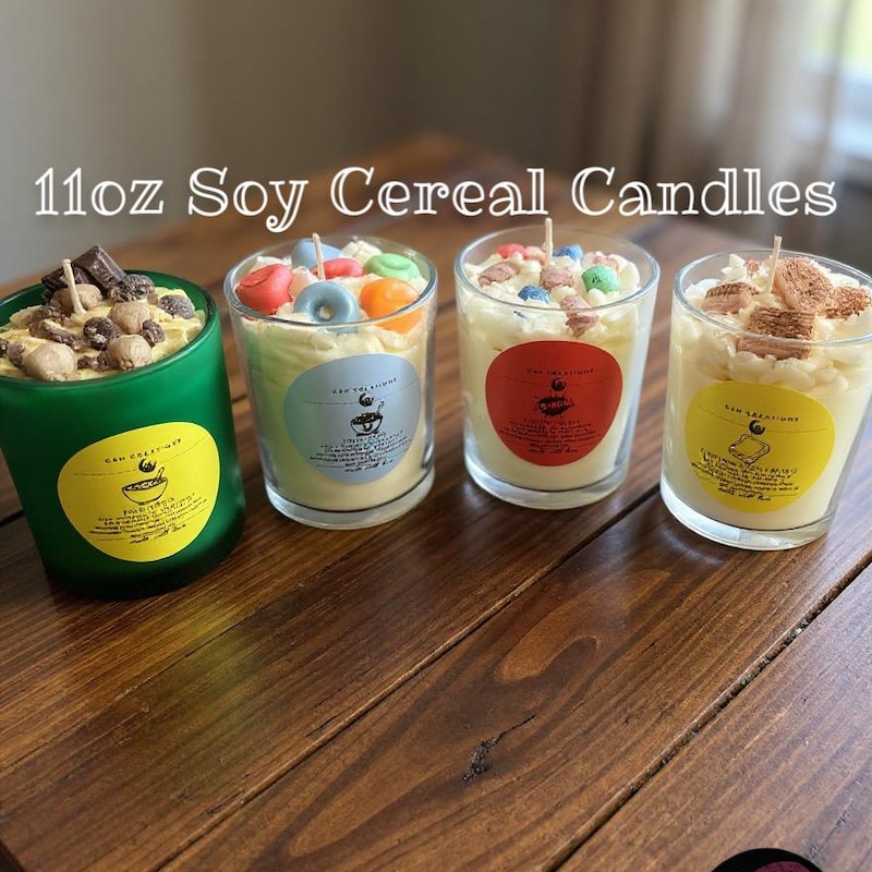 Cereal Candle - Etsy