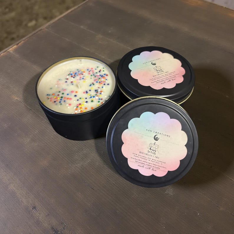 8oz Soy Wax Surprise Inside Candles - Etsy