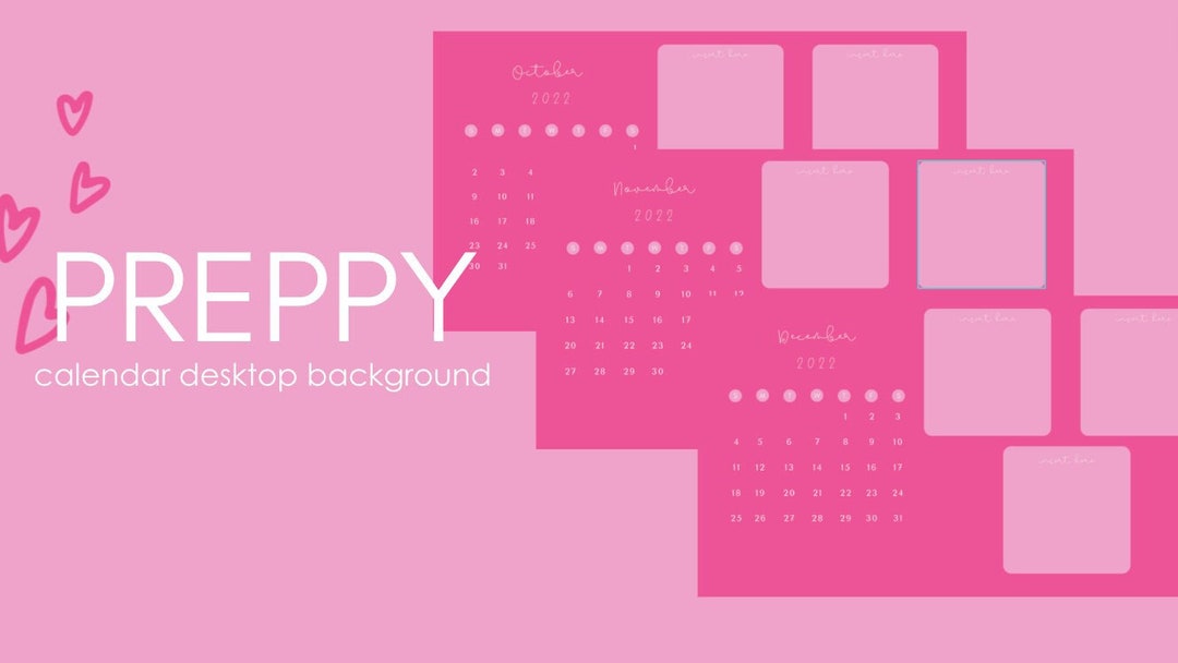 Preppy Desktop Backgrounds! - Etsy