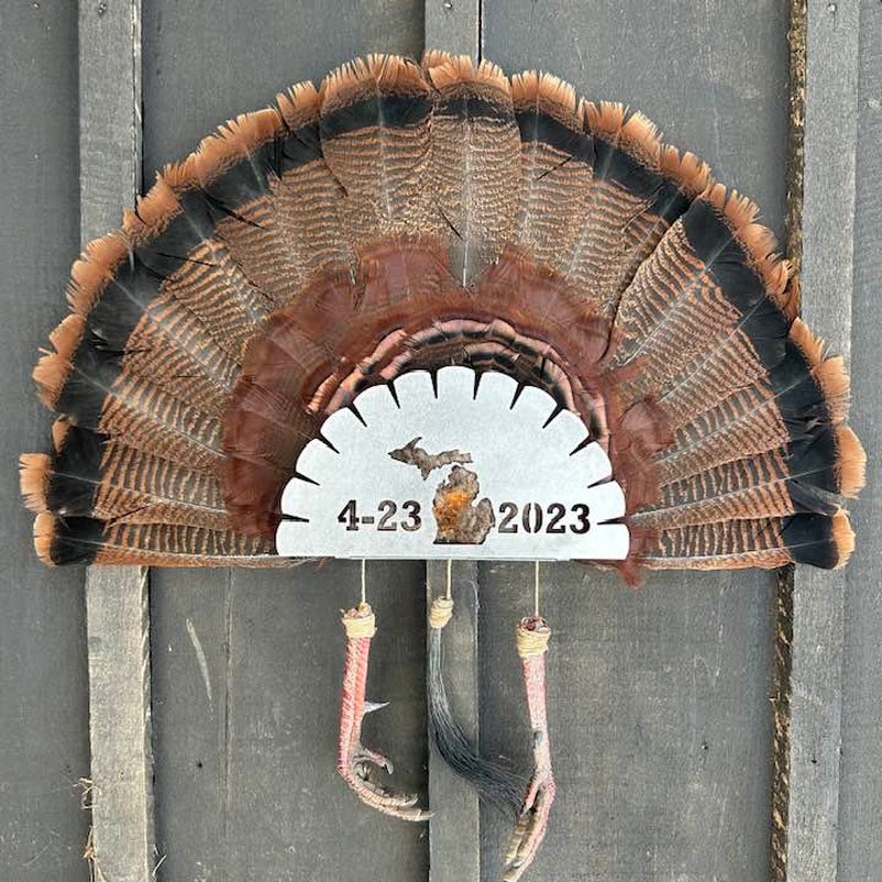 Turkey Fan Mount - Etsy