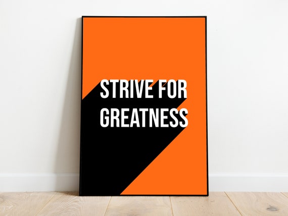 Strive For Greatness Logo