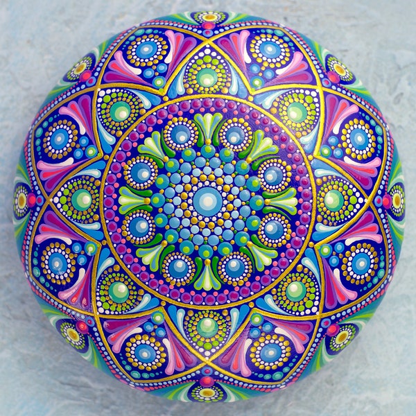 Stone Mandala - Etsy