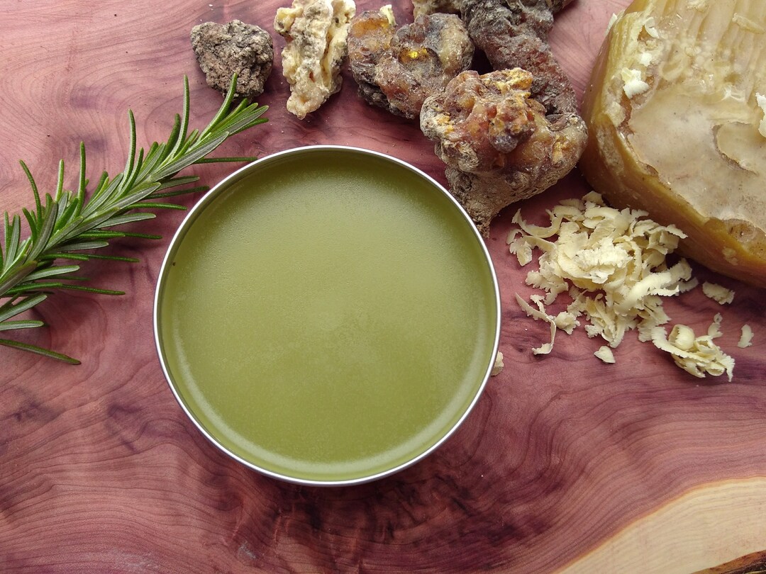 Pine Sap Salve With Juniper Berries & Rosemary/ Herbal Chest Rub/ All ...