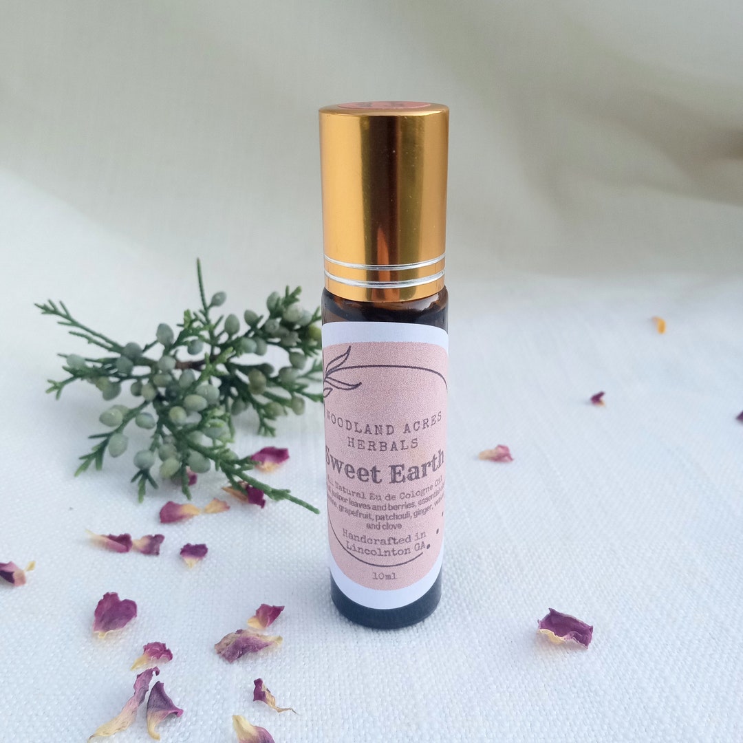 Patchouli Essential Oil Perfume Roll-on: Juniper & Grapefruit, Natural Fragrance - Etsy