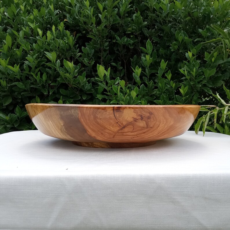 22 Handmade Pecan Wood Bowl/ Extra Large Decorative Wooden Bowl ...