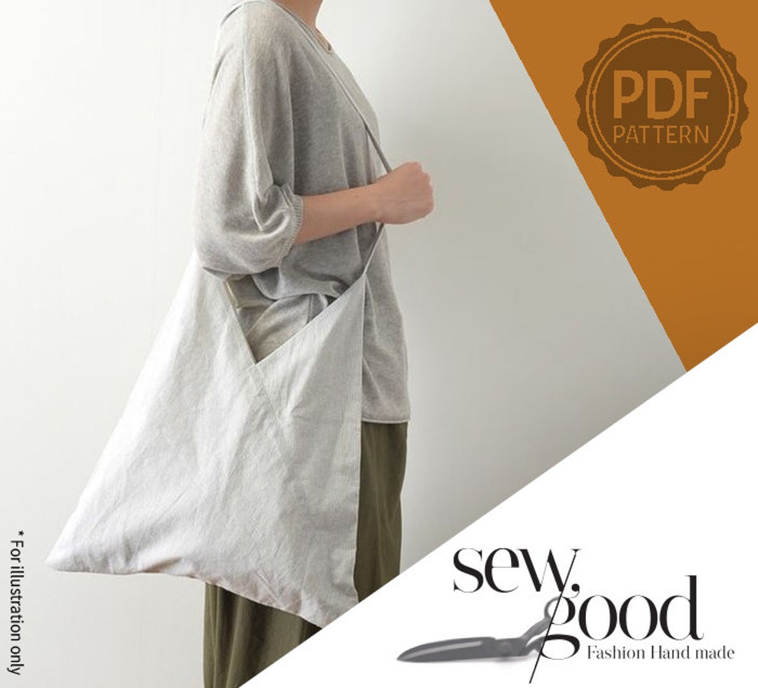 Origami Bag , PDF Printable Sewing Pattern in English, Instant Download ...