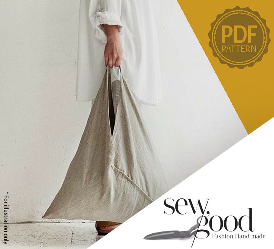 Origami Bag , PDF Printable Sewing Pattern in English, Instant Download ...