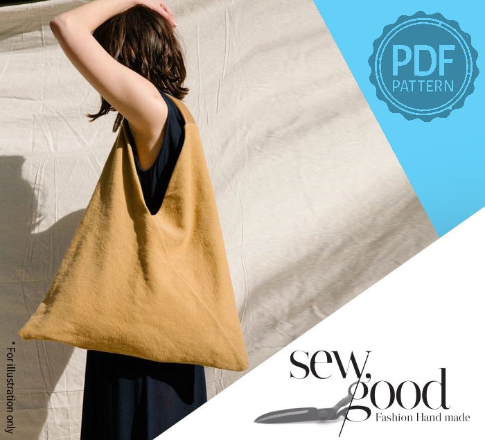 Origami Bag , PDF Printable Sewing Pattern in English, Instant Download ...