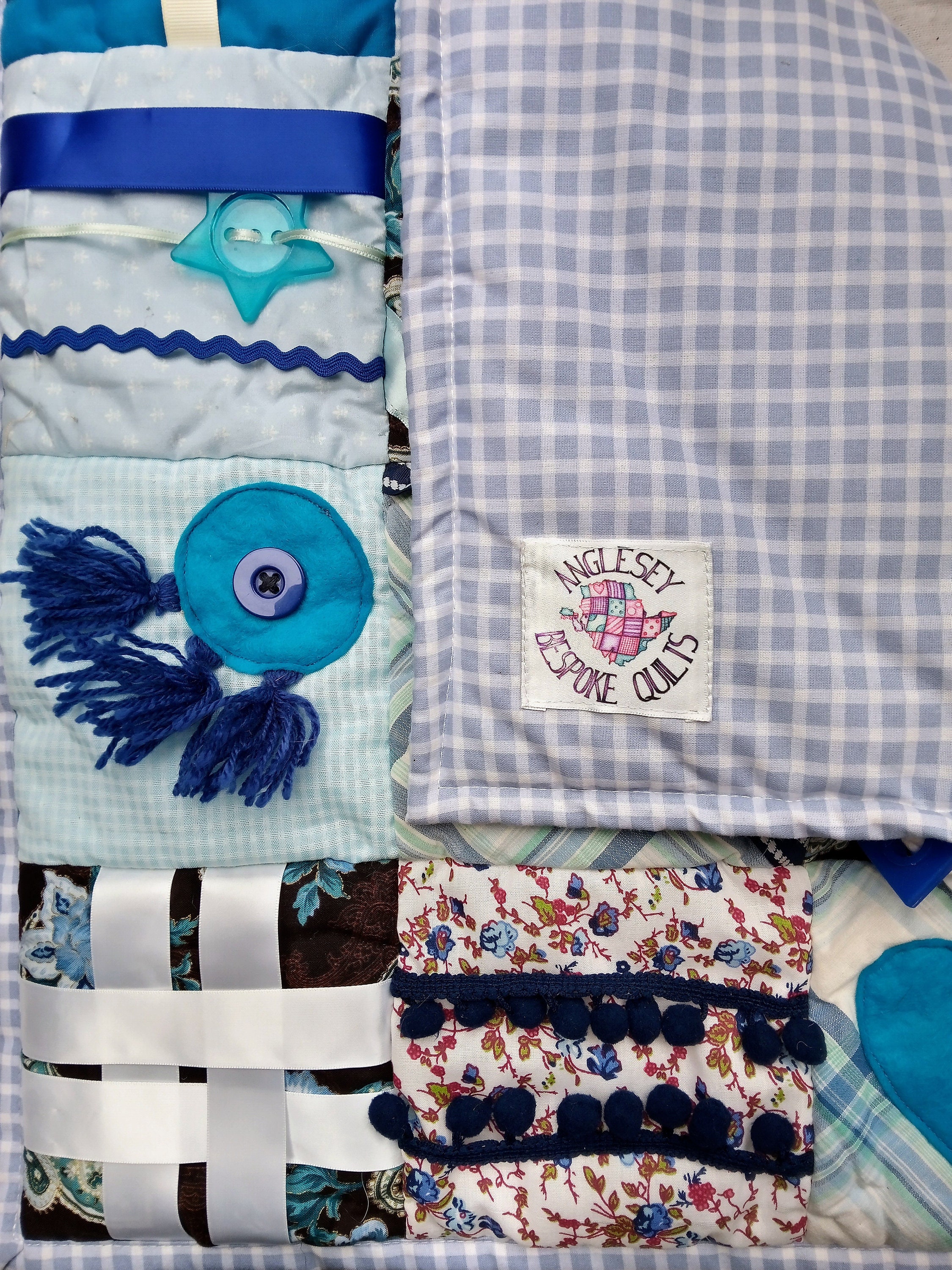 Handcrafted Bespoke Fidget Quilt for Dementia / Sensory Blanket - Etsy