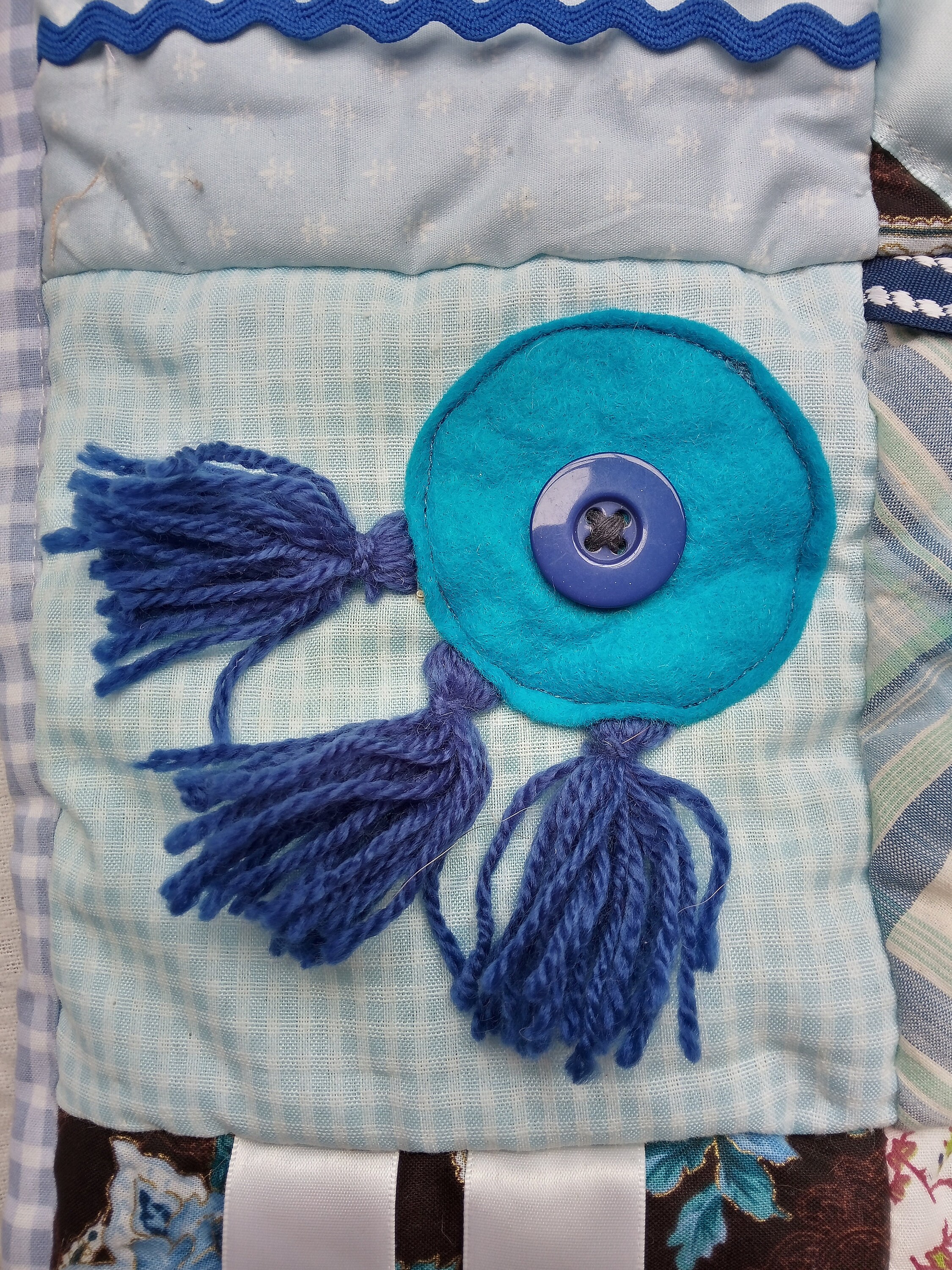 Handcrafted Bespoke Fidget Quilt for Dementia / Sensory Blanket - Etsy