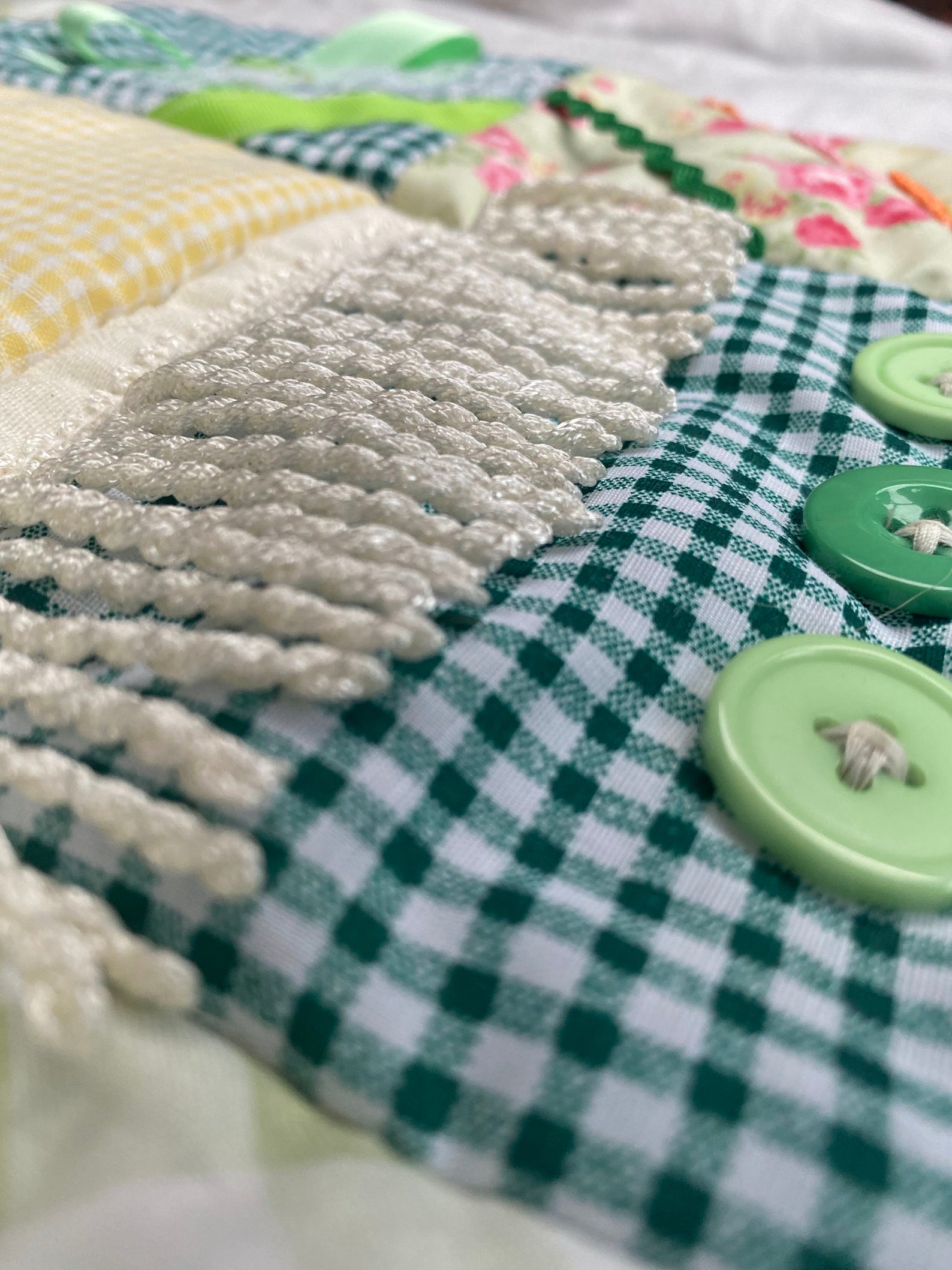 Handcrafted Bespoke Fidget Quilt for Dementia / Sensory Blanket - Etsy