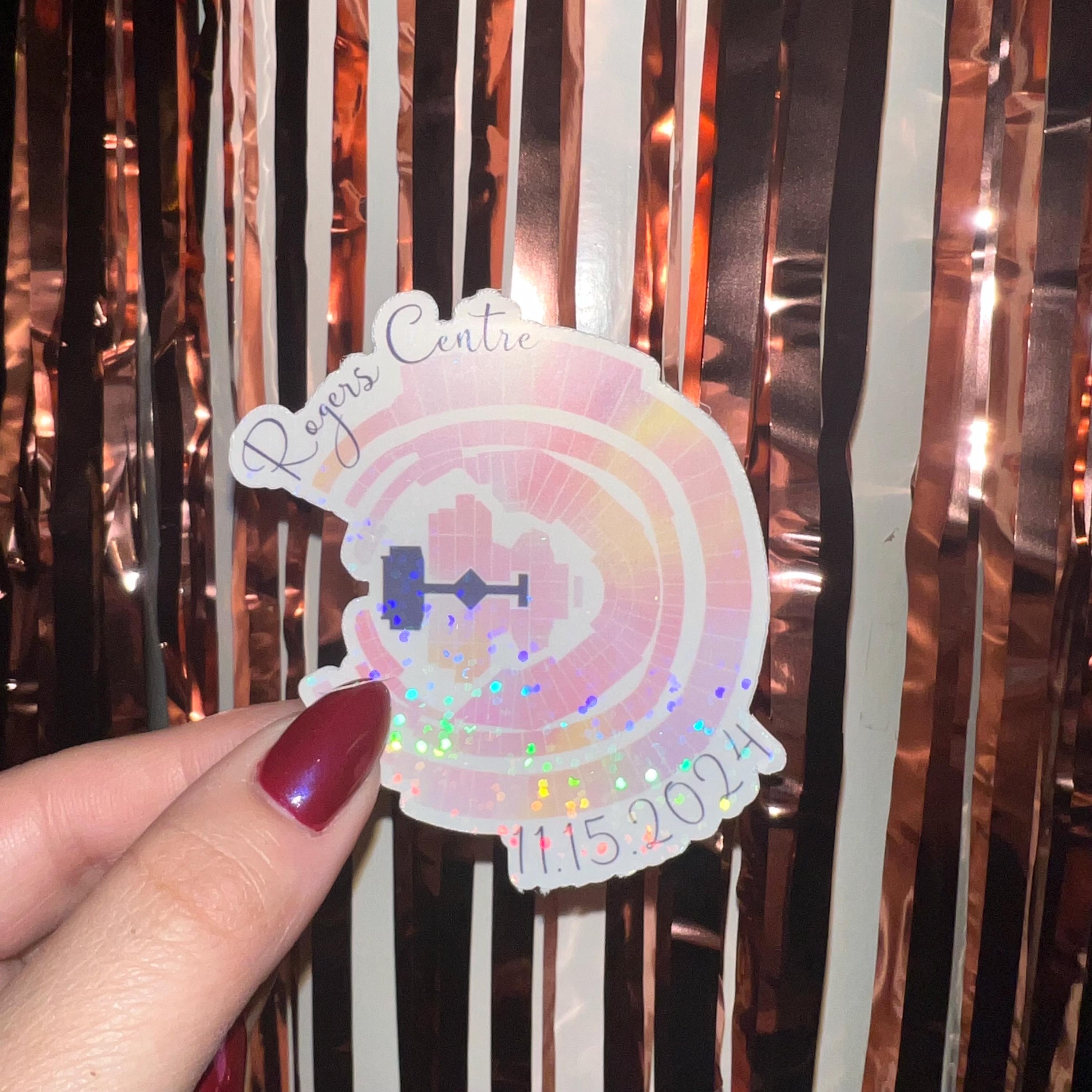 Custom Concert Stickers | Taylor | Swifty Gifts and Momentos | North ...