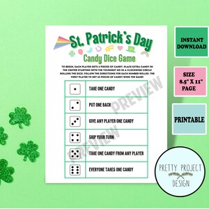 SAINT PATRICKS Day GAMES Bundle - Etsy