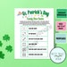 SAINT PATRICKS Day GAMES Bundle - Etsy