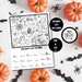 HALLOWEEN PRINTABLE Activity, Party Game - Etsy