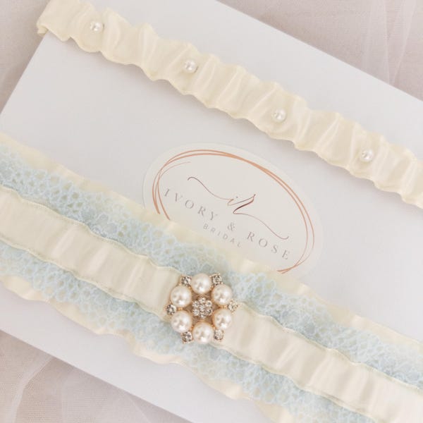 Lace Wedding Garter - Etsy