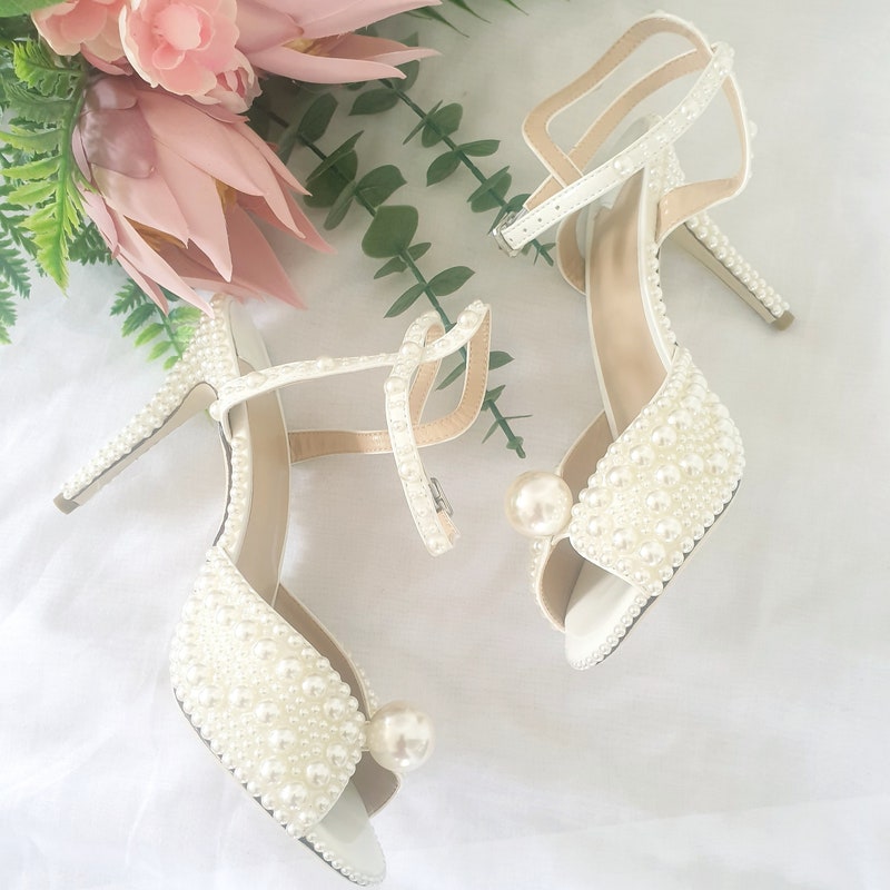 Pearl Wedding Shoes - Etsy