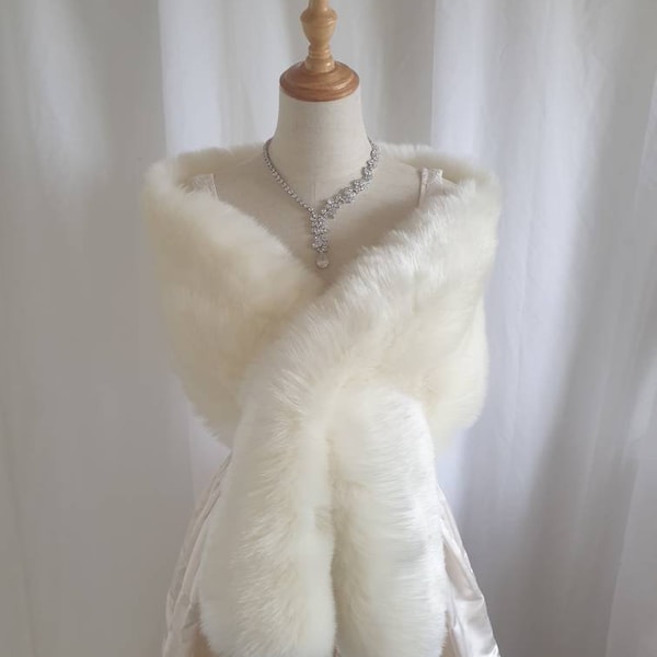 Faux Fur Wrap - Etsy