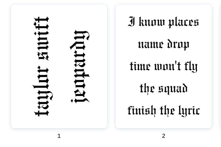 Taylor Swift Jeopardy Printable Game File - Etsy