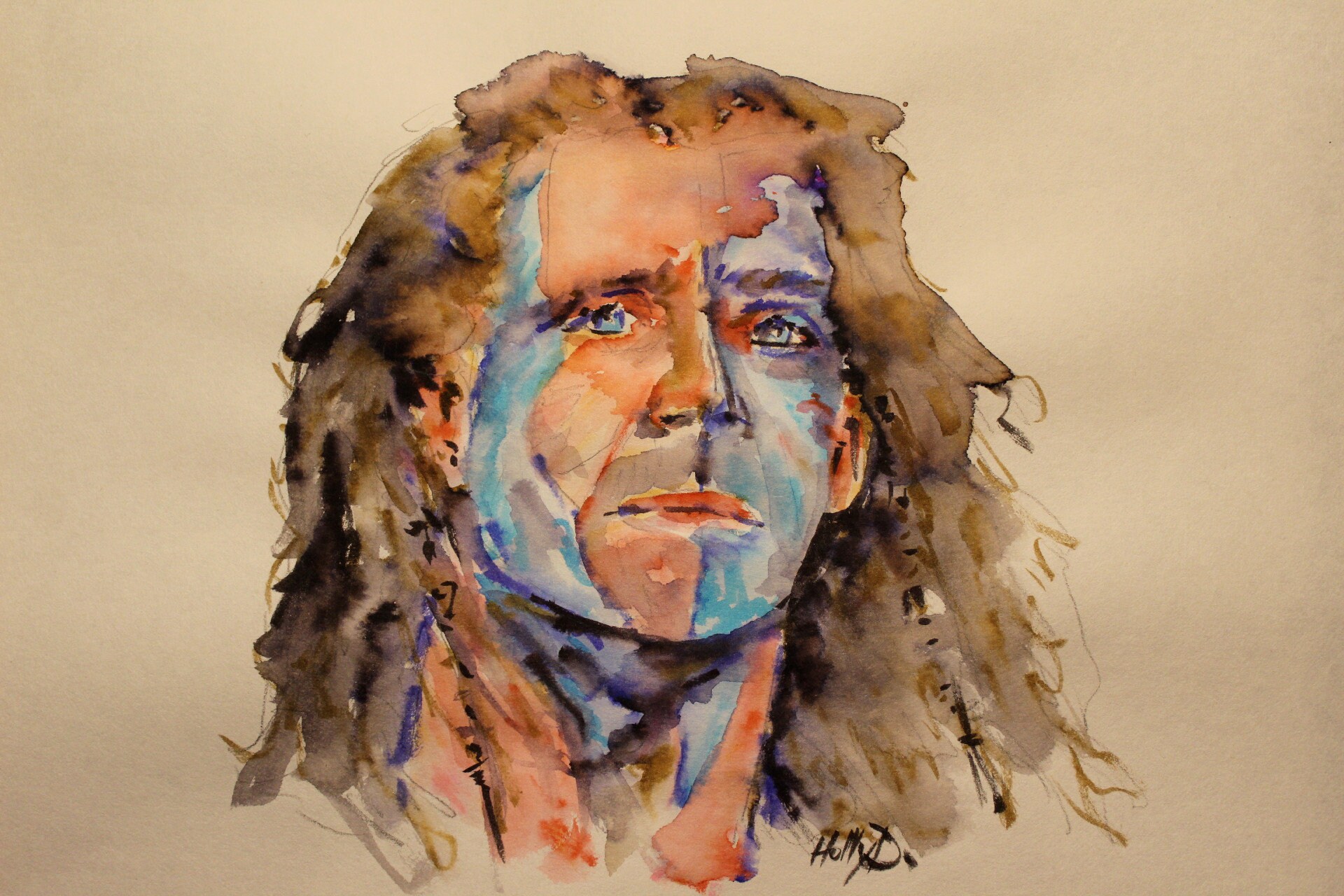 Mel Gibson Braveheart Sketch Original Watercolour Picture - Etsy