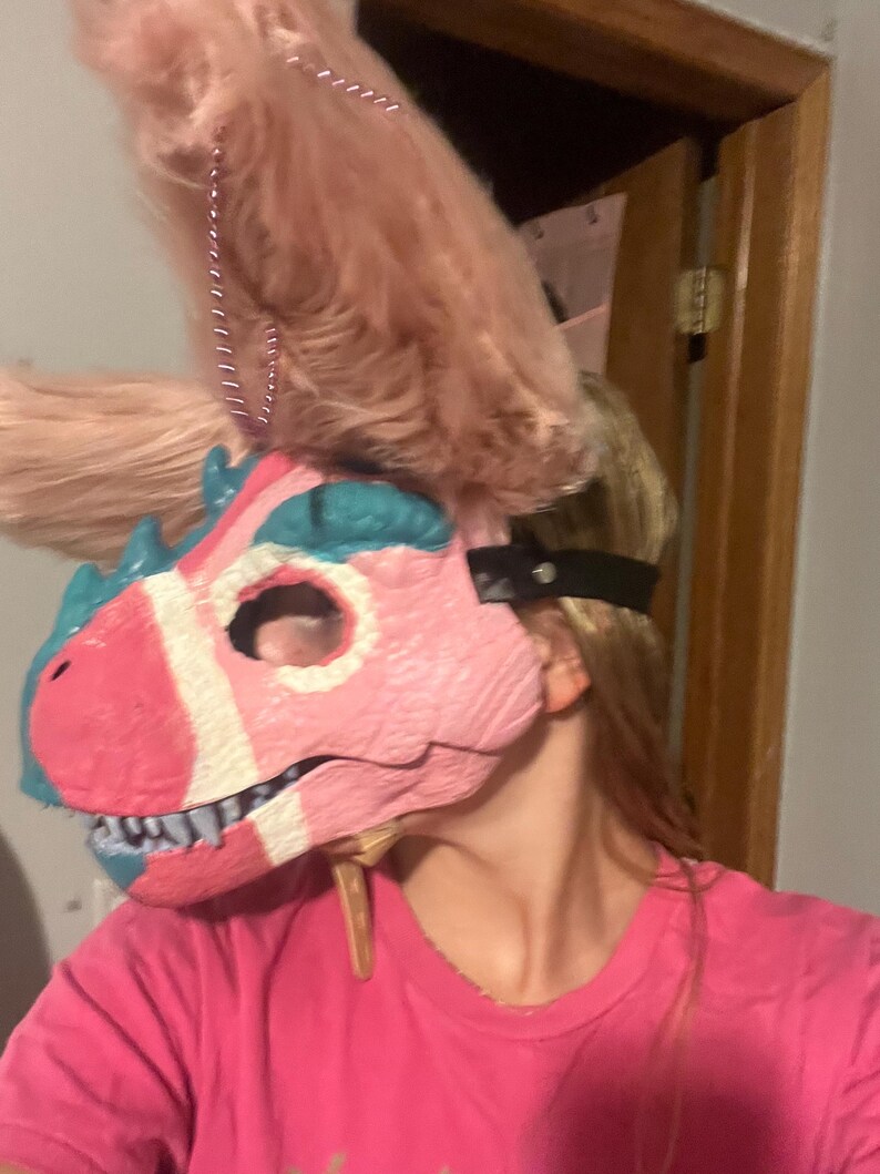 Dino Mask Fursuit Head - Etsy