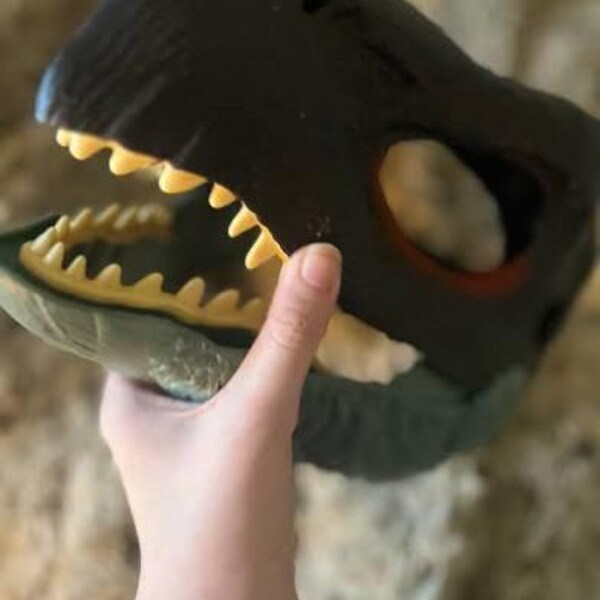 Dino Mask - Etsy