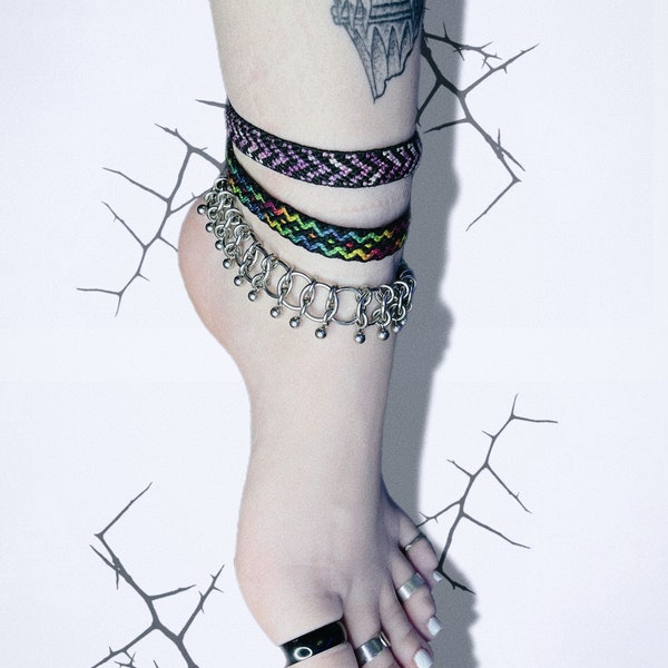 Chainmail Anklet - Etsy