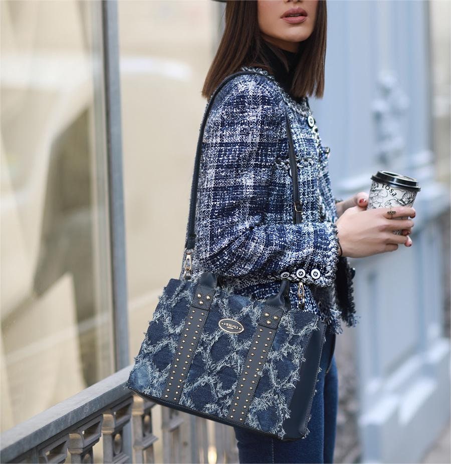 3PCS Purses for Women Tote Purse and Handbag Top Handle Satchel Bags ...