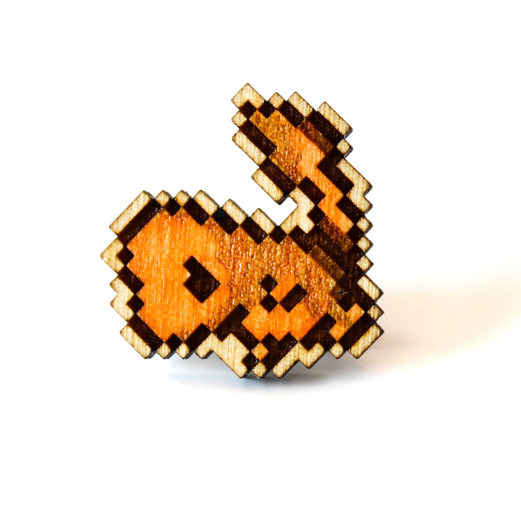 Pixel Charmander Pokemon Wood Pin Charmander Wood Badge Pokemon Pins ...