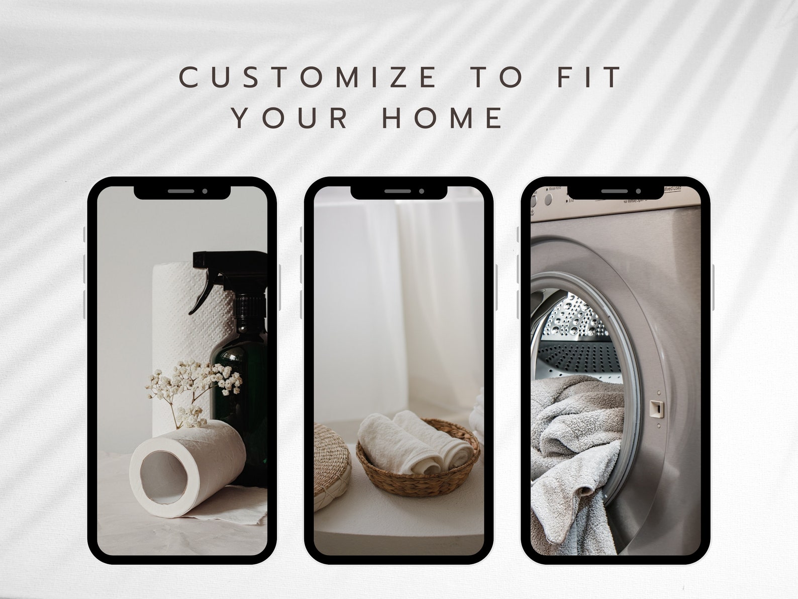 Cleaning List, Cleaning Checklist, Minimalist List, List Digital ...