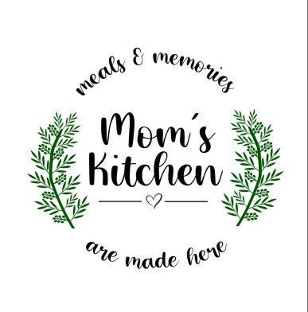 Svg-mom's Kitchen - Etsy