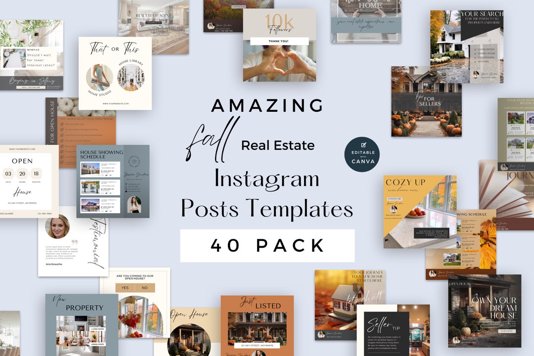 Real Estate Fall Social Media Fall Real Estate Posts real Estate ...