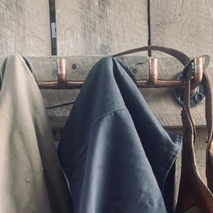 5 Hook, Copper, Coat Rack, Key Hook, Towel Rack - Etsy