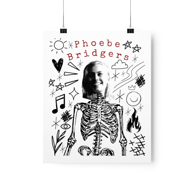 Phoebe Bridgers Poster | Indie Folk Music | Wall Decor | Art Print - Etsy