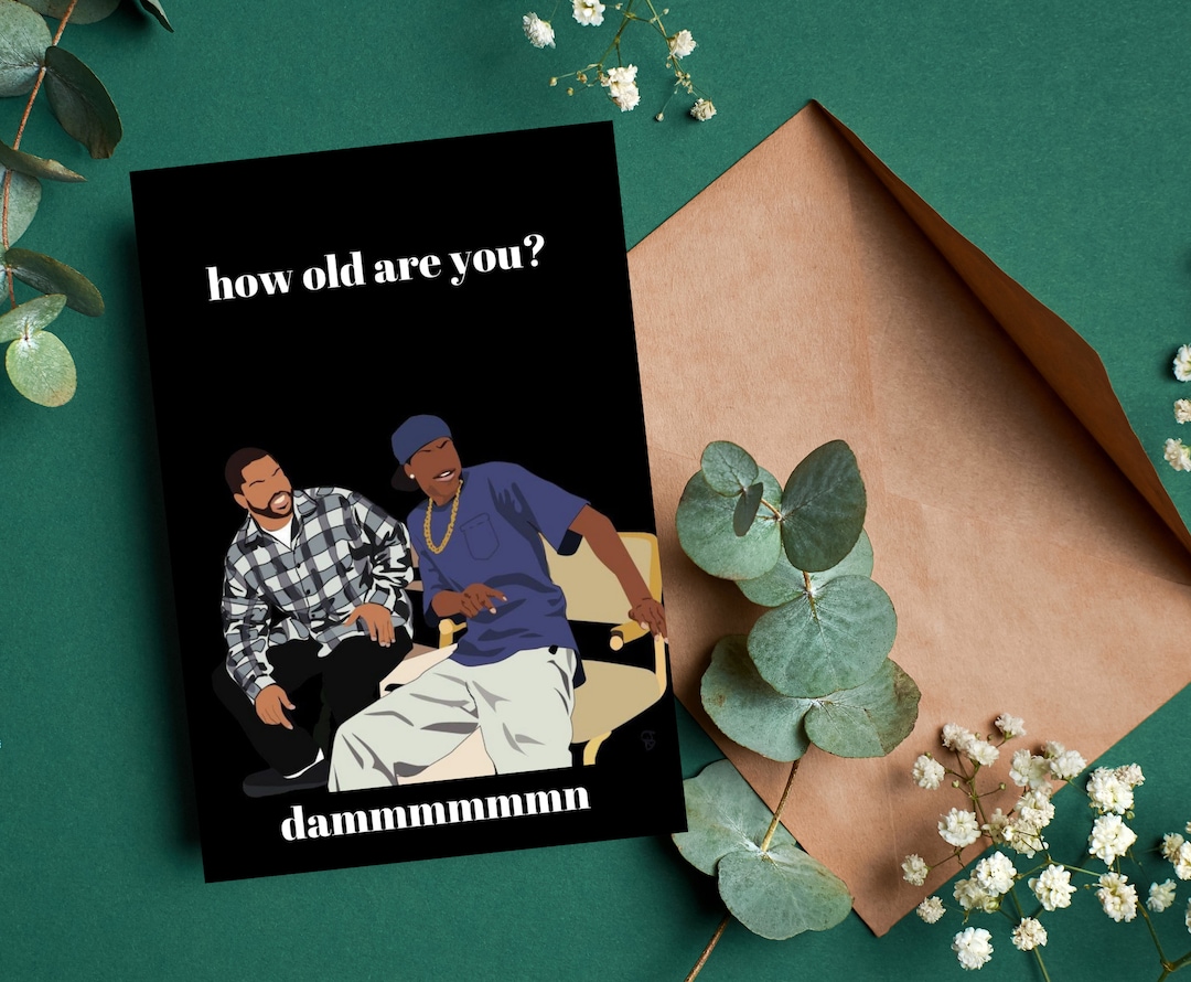 Funny Friday Birthday Card - Etsy